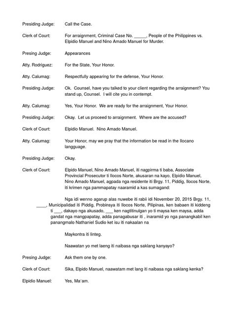 Transcript Of Stenographic Notes Pdf Testimony Witness