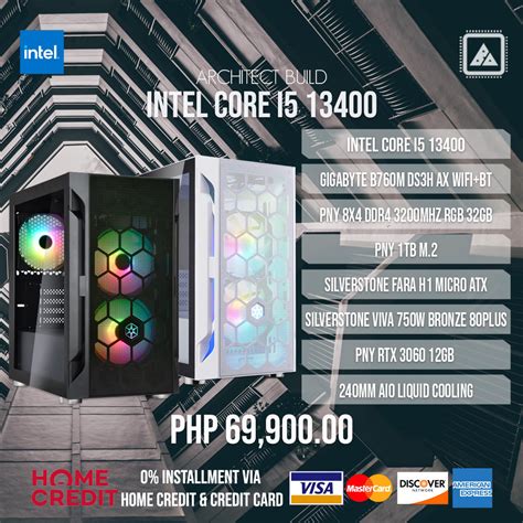 Intel Core I5 13400 Architect Package Build Bluearm Computer Store