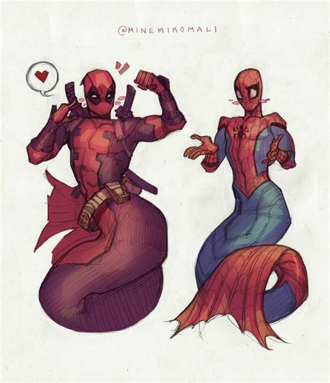 Deadpool And Spiderman Deviantart