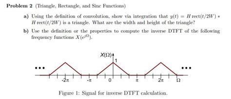 Solved Problem 2 Triangle Rectangle And Sinc