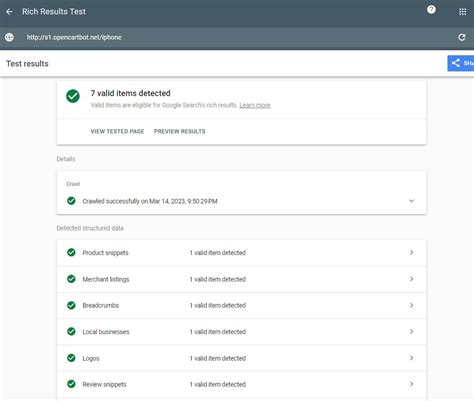 SEO Markup Extension For OpenCart JSON LD Schema