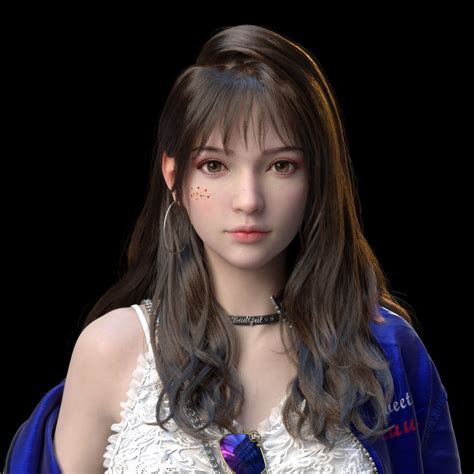 3d Fantasy Fantasy Girl Female Character Design Character Modeling