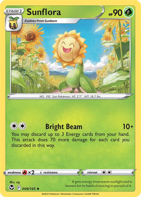 Sunflora · Silver Tempest Sit 006 ‹ Pkmncards