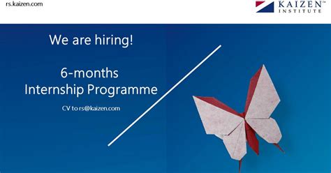 Kaizen Institute Internship Fim