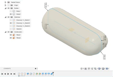 Off Shaped Cylindrical Object From 2d Sketches Autodesk Community