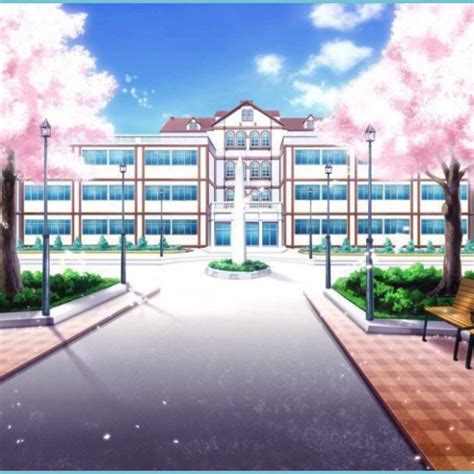 100 Anime School Scenery Wallpapers