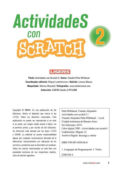 Actividades Con Scratch 2 Muestra Gratis Tecnologias De La