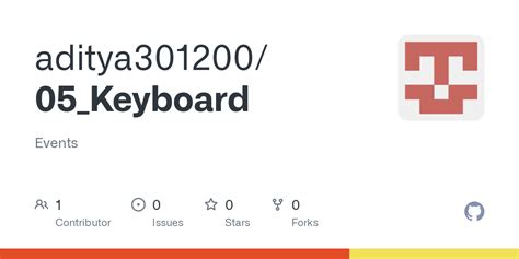 Github Aditya301200 05 Keyboard Events