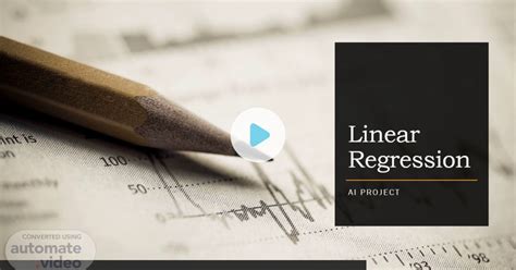 Linear Regression Automatevideo