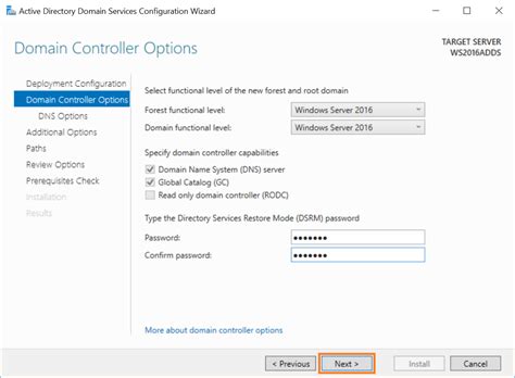 Promote Windows Server 2016 To A Domain Controller Active Directory Domain Services — Dskoli