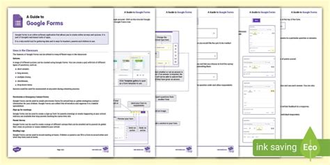 A Guide To Google Forms Twinkl Adult