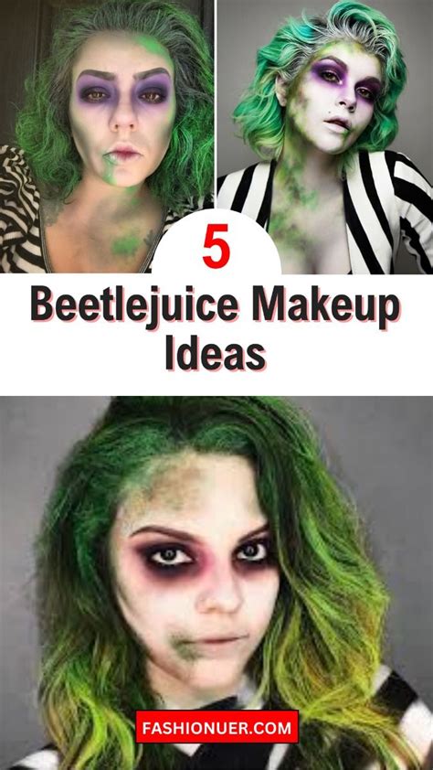 5 Beetlejuice Makeup Ideas That Will Leave You Saying Wow This Summer