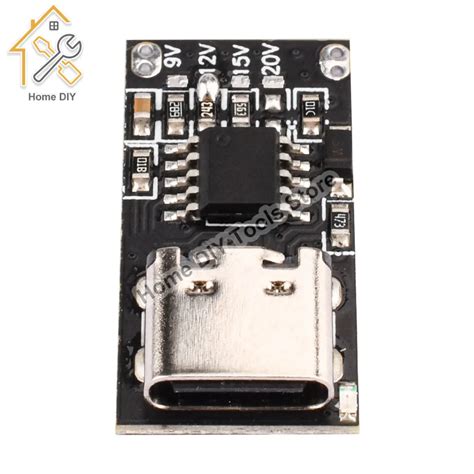 Type C PD2 0 PD3 0 9V 12V 15V 20V PD QC Fast Charge Trigger Polling
