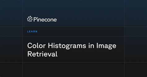 Color Histograms In Image Retrieval Pinecone