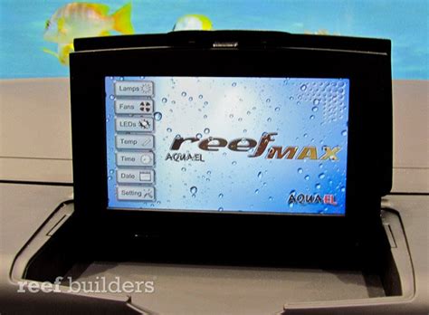 Aquael Reefmax Xl Is The First All In One Aquarium With A Touch Screen