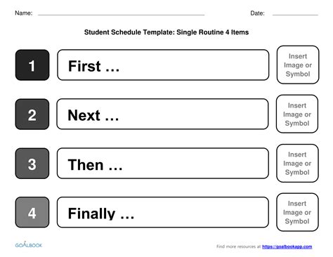 Schedules Udl Strategies