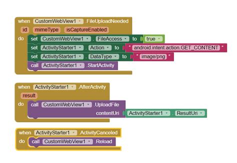 Customwebview An Extended Form Of Web Viewer 263 By Gigig Extensions Mit App Inventor