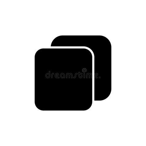 copy icon set duplicate document paper or sheet vector symbol copy data sign stock vector