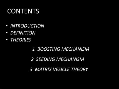 Theories Of Mineralization Final Powerpoint Ppt Bone And Joint Conditions Diseases And