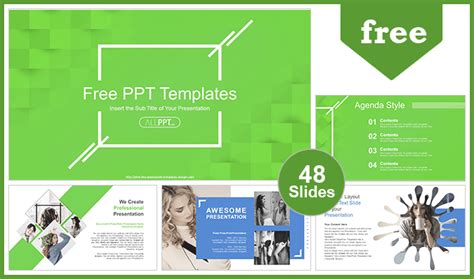 Abstract Squares Powerpoint Templates Slidesgo Templates