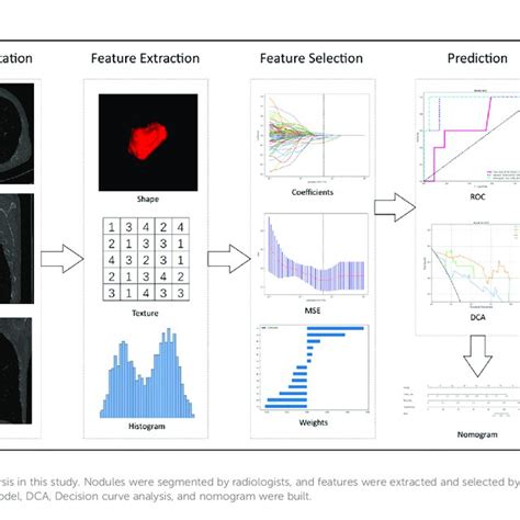 radiomic feature selection based on lasso algorithm and rad score