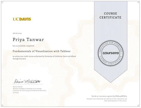 Tableau Certification Ucdavis Bideveloper Tableaudeveloper
