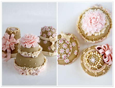 Mini Layer Cakes Shades Of Cinnamon