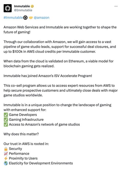 Immutable Gadeng Aws Untuk Revolusi Industri Game Melalui Teknologi Blockchain Pintu News