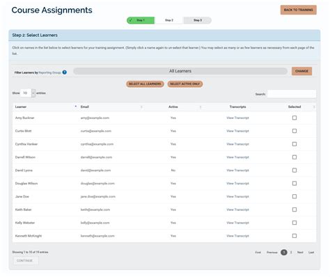 course assignments support hub