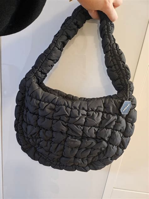 Cos 코스 퀄티드 미니백 블랙 구름백 구매 후기kream 구매 네이버 블로그