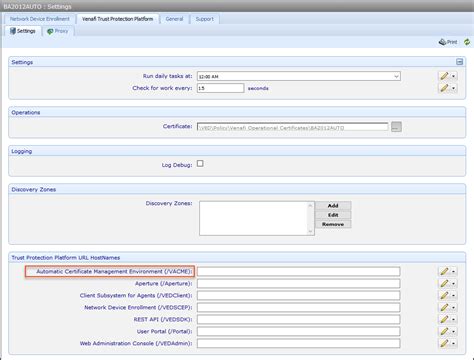 Enabling And Configuring Acme Using Tls Protect