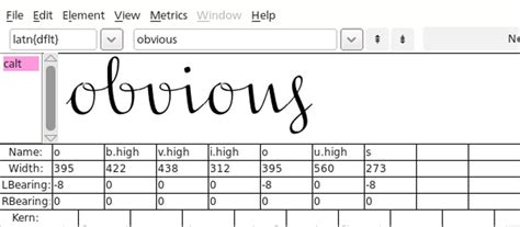 How To Design And Construct A Functional Cursive Font