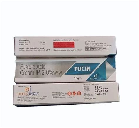 Fusidic Acid Cream Ip Packaging Size 10 Gm At Rs 125piece In
