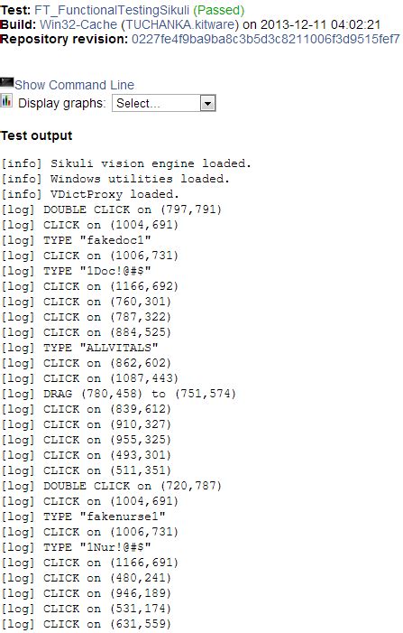 Automated Gui Testing With Ctestcdash And Sikuli
