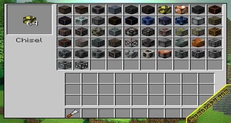 Chisel Decor Mod 1 16 5 Minecraft PC