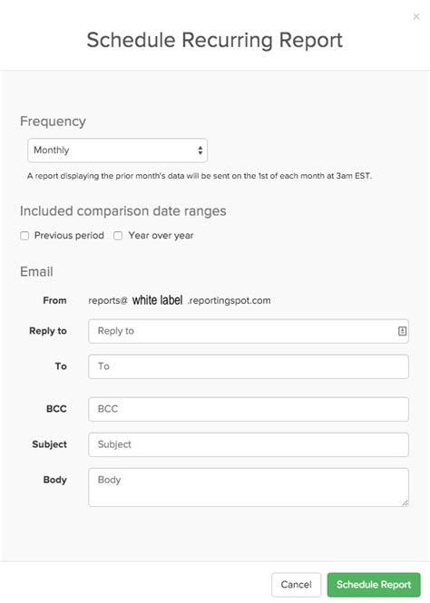 How To Schedule An Automated Report In Bringshare The Bringshare Blog