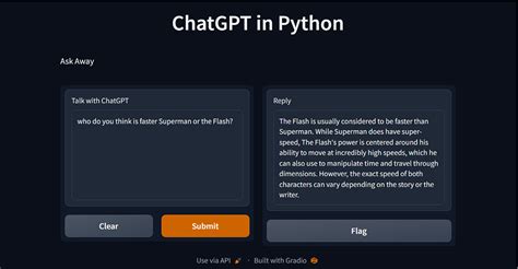 Building A Chatbot Powered By Chatgpt And Gradio A Python Implementation