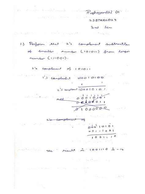 Coa Assignment 1 Pdf