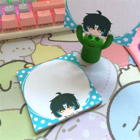 Genshin Impact Xiao Memo Pad Non Sticky Hobbies And Toys Stationary And Craft Handmade Craft On