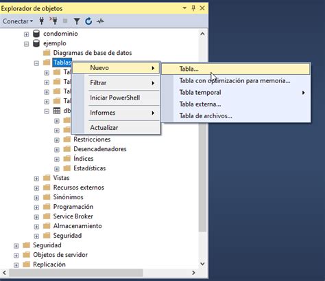 Crear Tabla En Sql Sqlserverdb