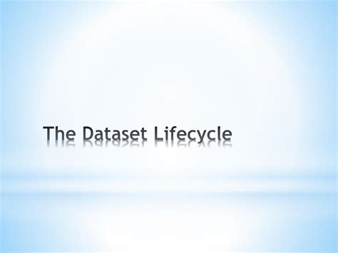 Ppt Handling Datasets Powerpoint Presentation Free Download Id2832502