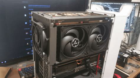 Fractal Design North With 280mm Aio 4090 And 5 Case Fans Rfractaldesign