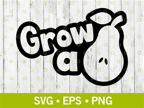 Grow A Pair Of Balls Svg Erotic Art Svg Erotic Clipart Svg Adult Svg