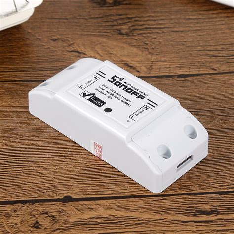 Sonoff Basic Wifi Switch Diy Wireless Remote Light Timer Smart Home Automation Relay Module