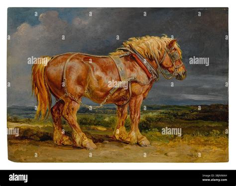 James Ward 17691859 Painted The Shire Horse Elephant In An