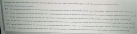 Solved A Which Variable Is Likely The Explanatory Variable