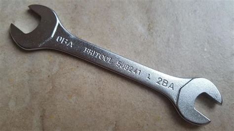 Assorted Original Britool Midget Mini Small Open Ended Spanner Spanners