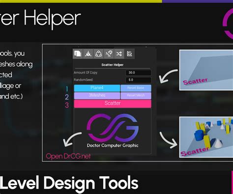Artstation Unreal Engine Level Design Tools Drcg Assistant Helper Toolkit Ue Resources