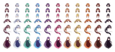 Anime Girl Long Hairstyles Anime Hairstyle Images Browse 42 902