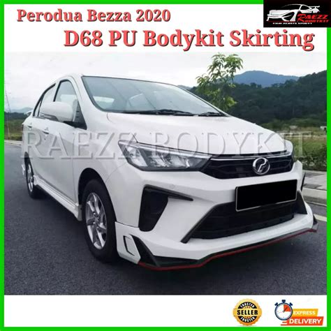 Perodua Bezza Facelift D68 Pu Bodykit Without Colour Shopee Malaysia